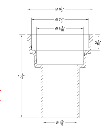 RITE-HITE Slide Type Valve Box Top Adapter or Riser – Utility Technologies