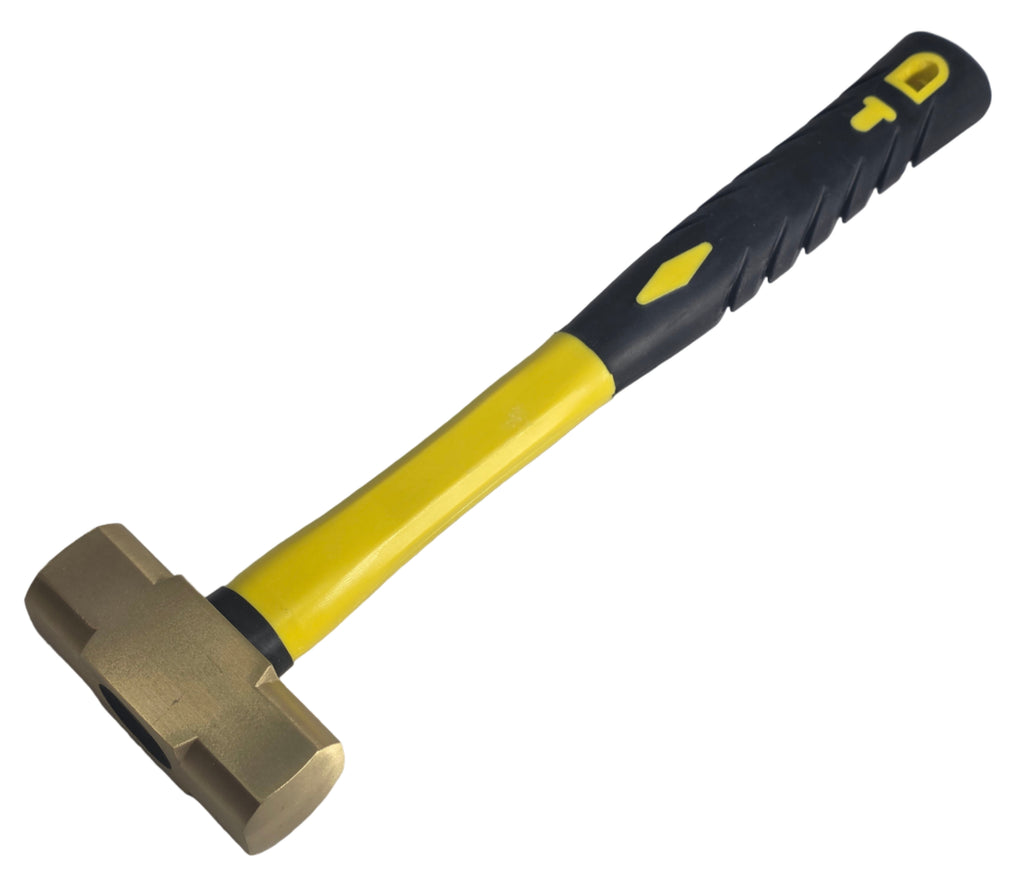 Brass Head Non-Sparking Non-Magnetic Hammer for use with flaring tools ...