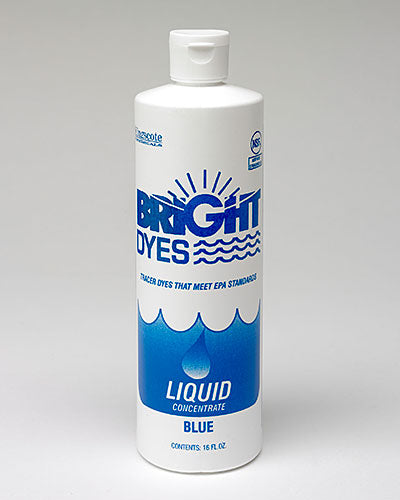 FLT BLUE Liquid - Bright Dyes Tracer Dye for water or wastewater leak ...