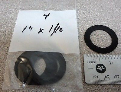 1" x 1/16" ( THIN) EPDM Rubber Water Meter Gasket/Washer for 1" size m ...