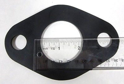 2" oval/elliptical flange FULL FACE EPDM Rubber water meter gasket ...