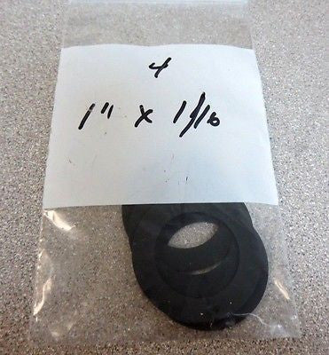 1" x 1/16" ( THIN) EPDM Rubber Water Meter Gasket/Washer for 1" size m ...