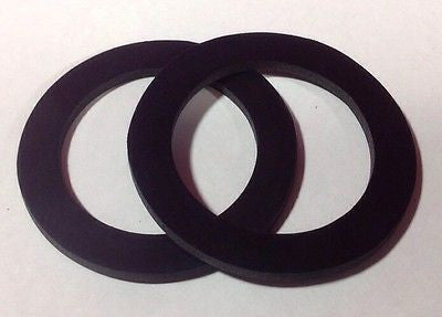 2" Round EPDM Rubber Water Meter Coupling Gasket/Washer, 1/8 thick ...