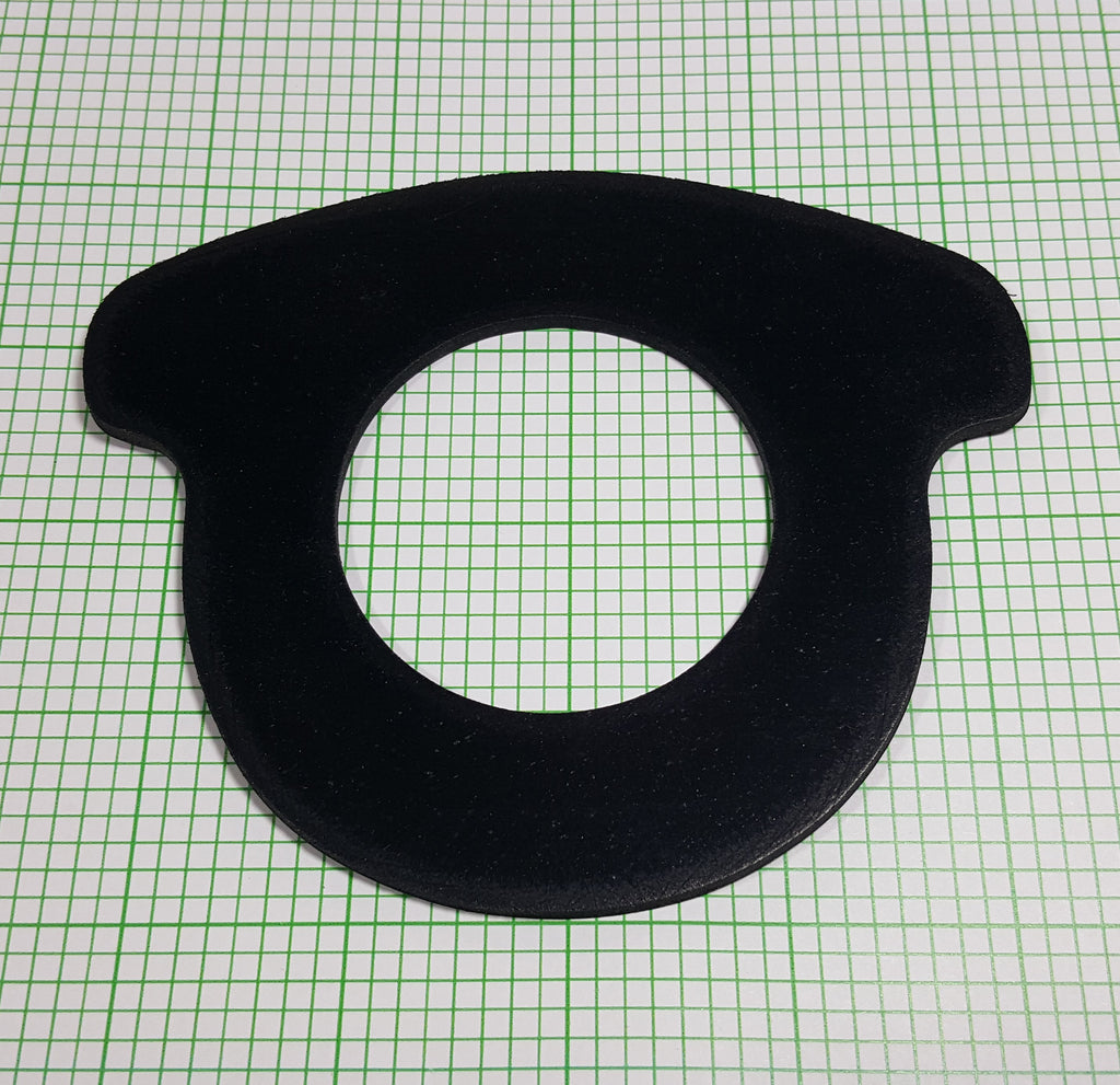 2" flanged water meter gasket, drop in style, EPDM Rubber, 1/8" or 1/1 ...