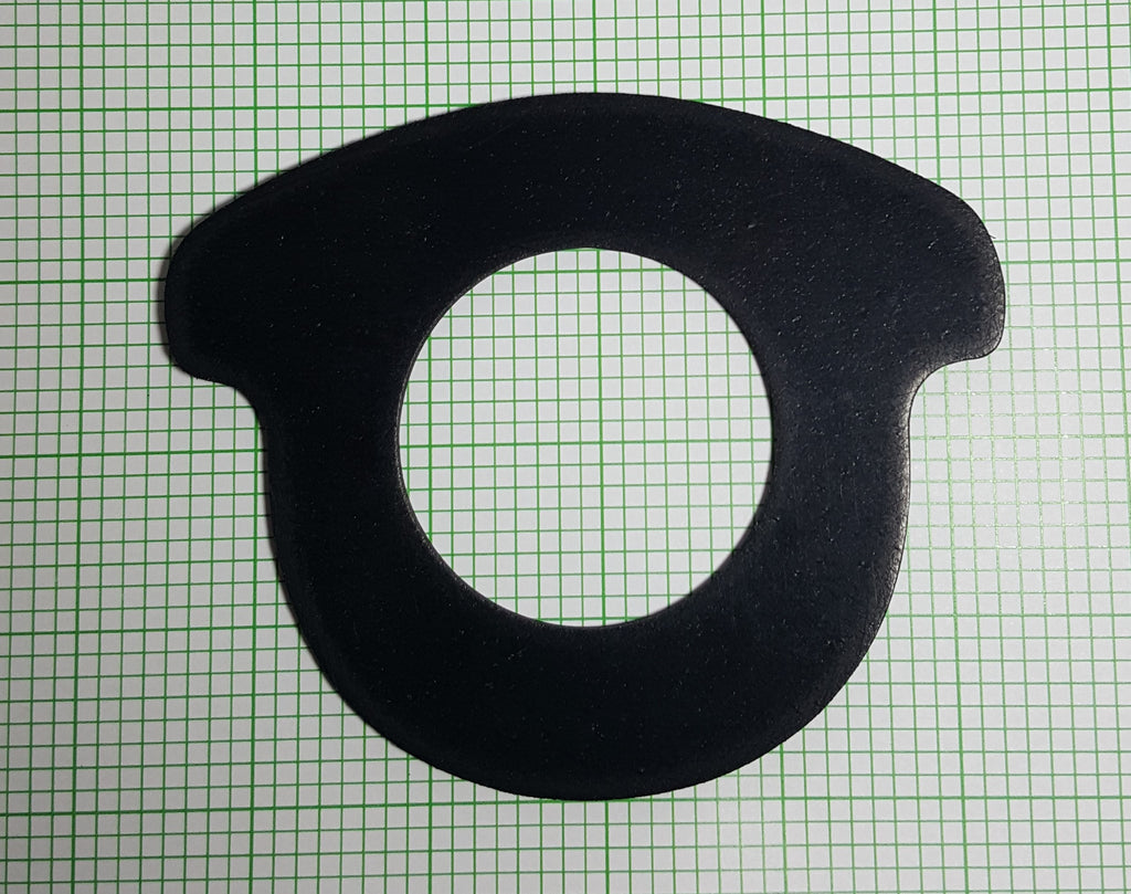 2" flanged water meter gasket, drop in style, EPDM Rubber, 1/8" or 1/1 ...