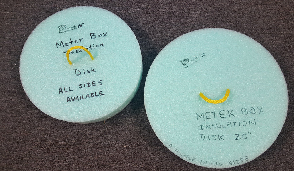 Meter Pit Insulation Disk Pit Plugs - Protect Water Meters in Round Pi ...