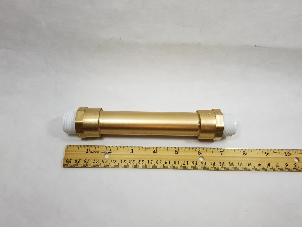 Water Meter Spacer Idler Tube PVC, 5/8" through 1" - Temporary Meter R ...