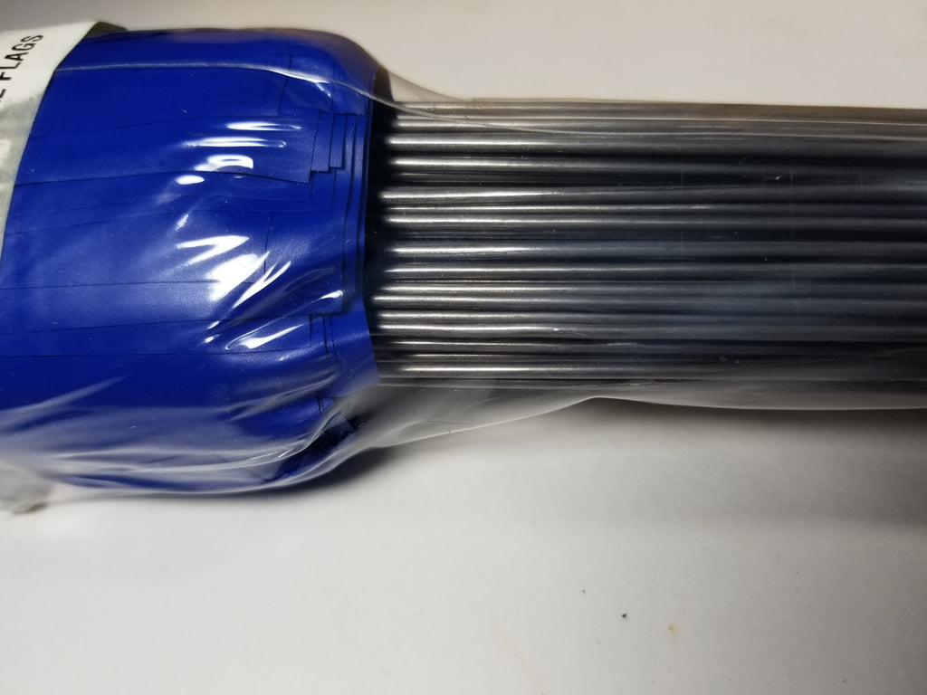 100 Wire Marking Flags, 2.5" x 3.5" BLUE polyethylene 3 mil flag, 21 ...