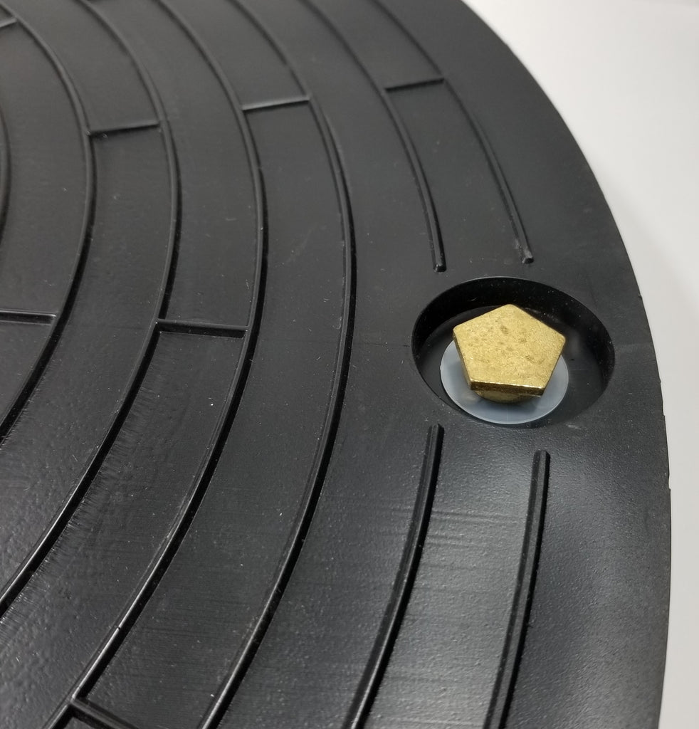 Nicor 20" Polymer AMR/AMI Water Meter Box Cover - Fits Monitor Cover R ...