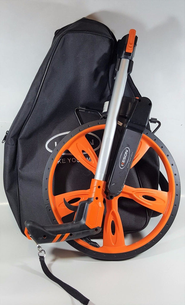 Folding Measuring Wheel w/Backpack Case, Trigger Brake & Reset Keson R ...
