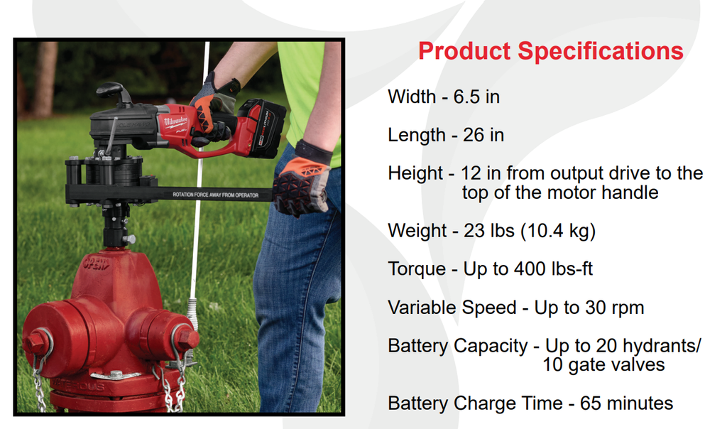 Hydrant Buddy - Fire Hydrant Flushing and Valve Exerciser Tool ...