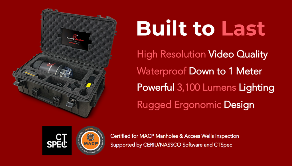 RinnoVision RV-PRO 360 VR Manhole Inspection Camera – Utility Technologies